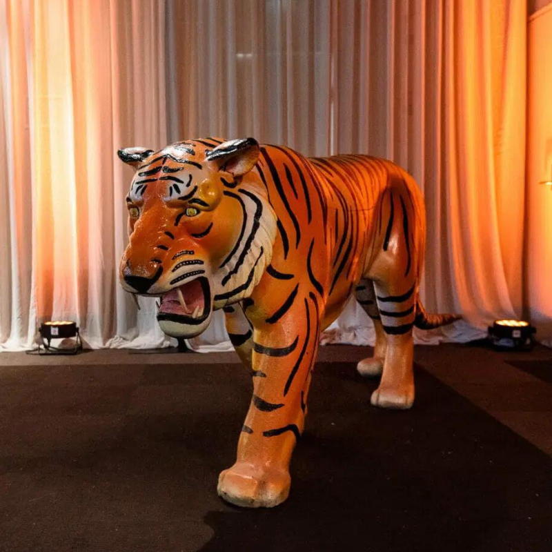 Large Tiger Prop Hire Melbourne | Feel Good Events