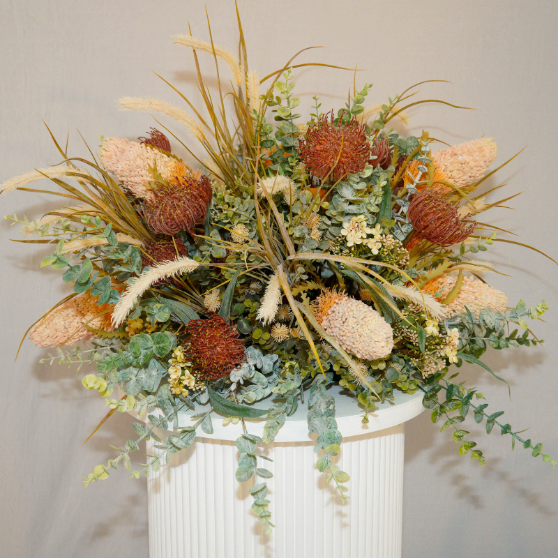 Native Floral Centrepiece Hire Melbourne | Feel Good Events