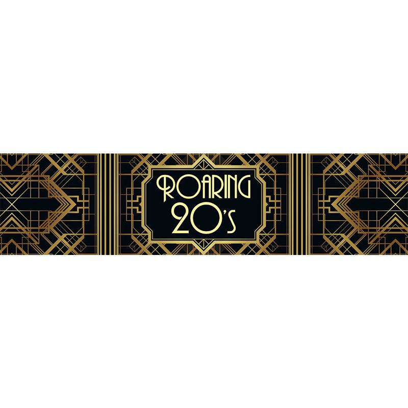 Roaring 20's Banner Hire Melbourne | Feel Good Events