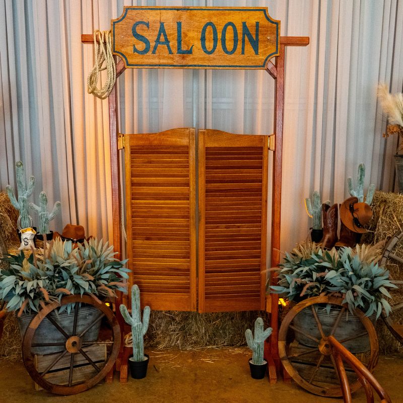 Western Saloon Doors Hire Melbourne | Feel Good Events Hire