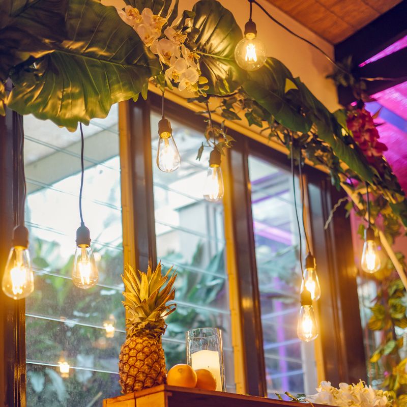 Festoon Pendant Lights Hire Melbourne | Feel Good Events