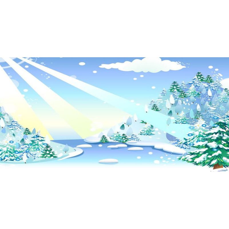 Frozen Lake Backdrop Hire Melbourne | Feel Good Events