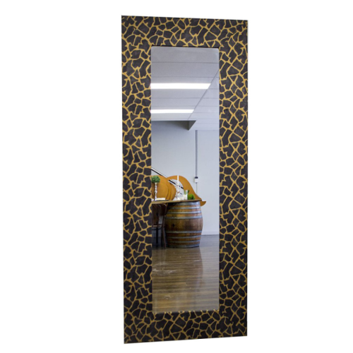 Black Gold Leopard Mirror Hire Melbourne | Feel Good Events
