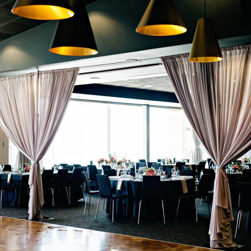 Chiffon Drapes Bone Hire Melbourne | Feel Good Events